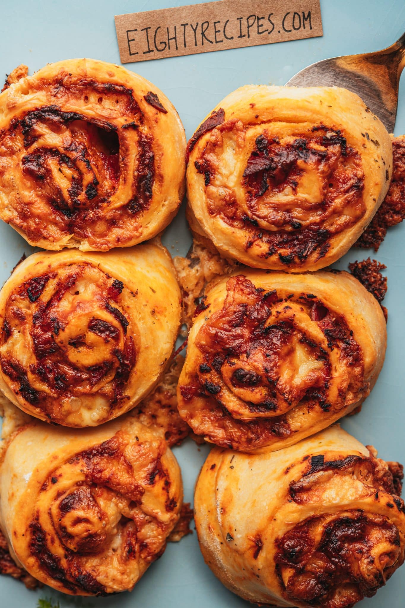 Pizza Roll With Sausage and Cheese - Eighty Recipes