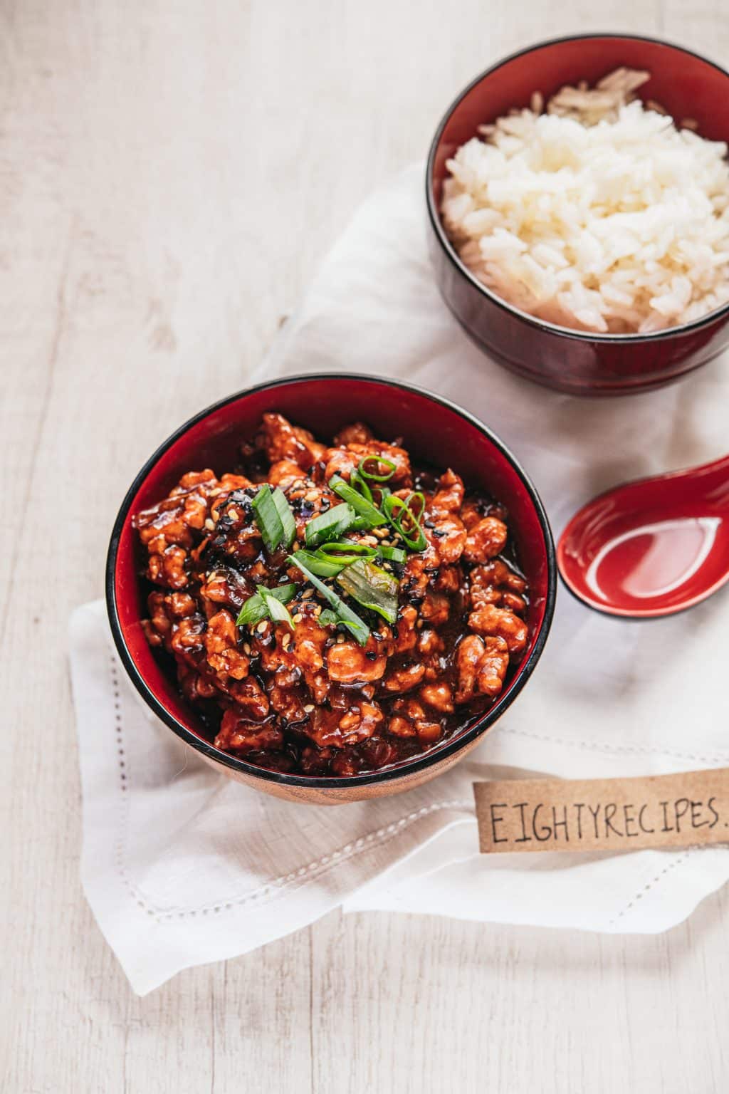 Ground Turkey Recipe (Korean-Style) - Eighty Recipes