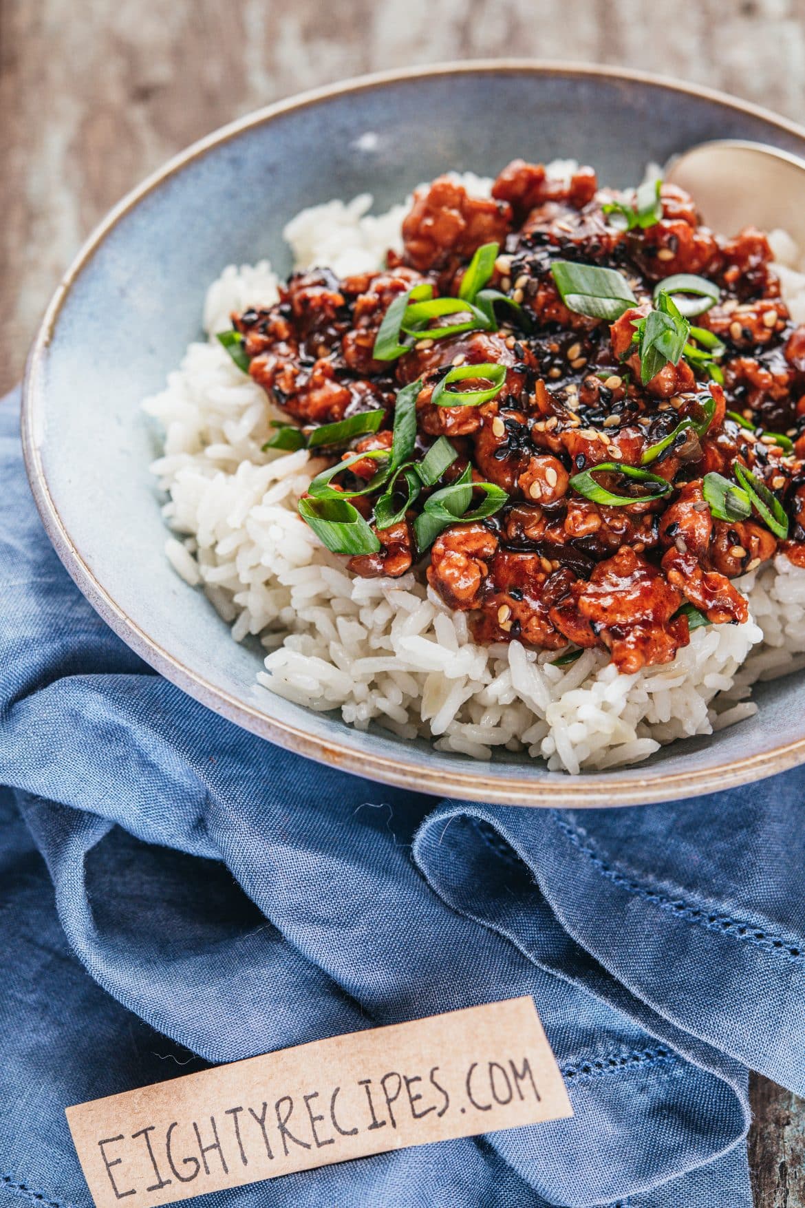 Ground Turkey Recipe (Korean-Style) - Eighty Recipes