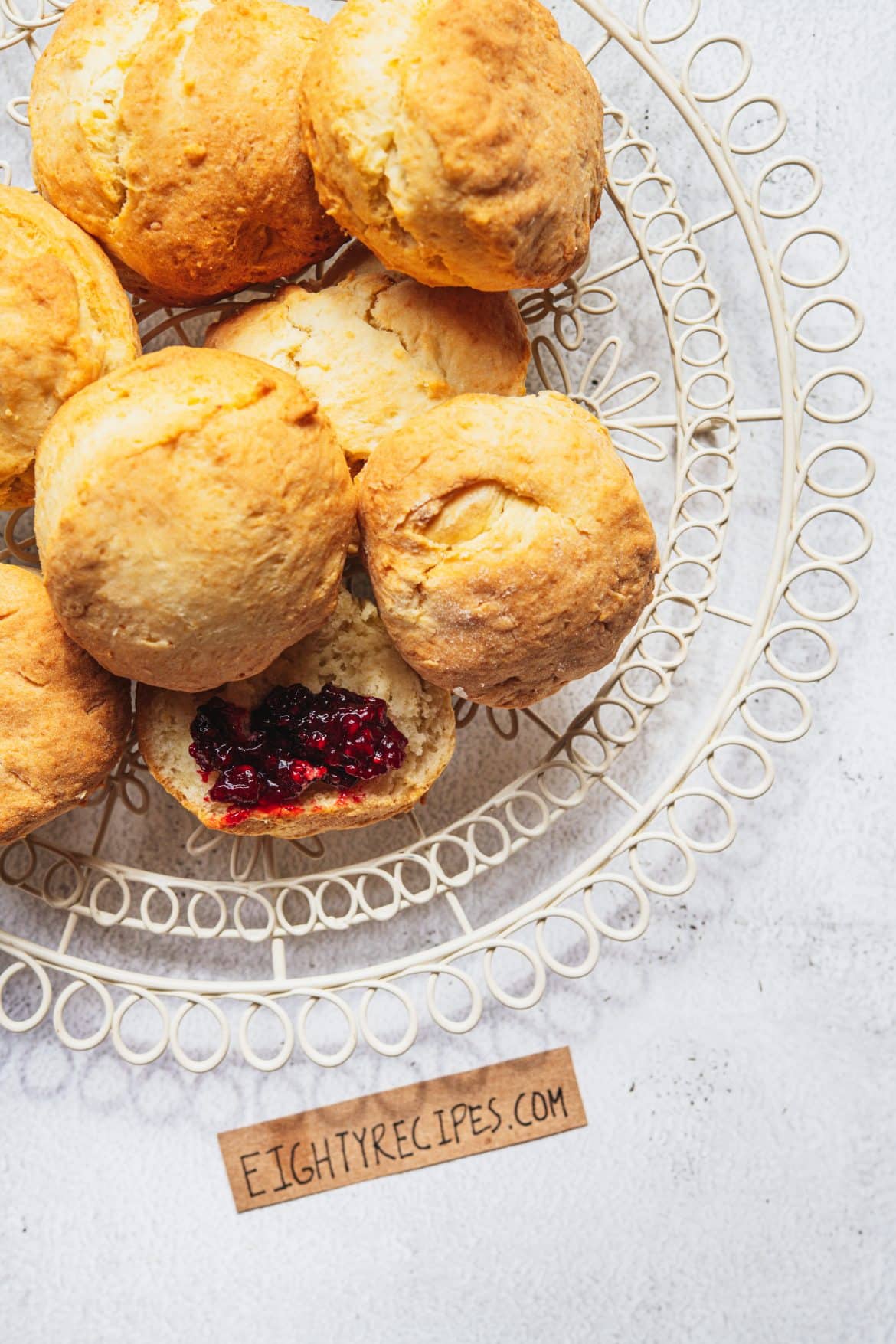 Easy Homemade Biscuit Recipe - Eighty Recipes