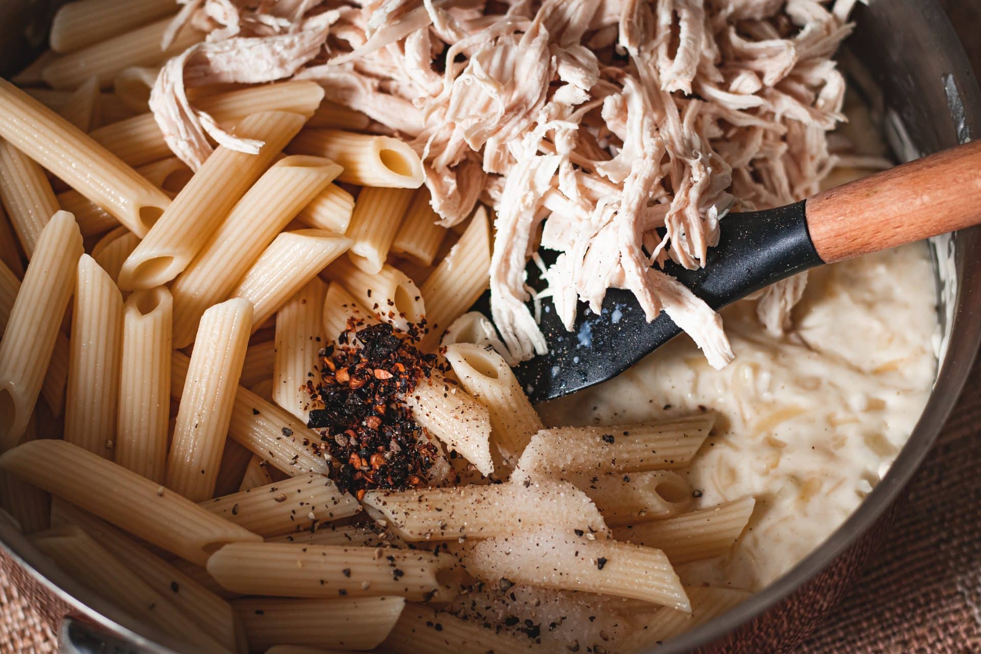Chicken With Pasta Casserole