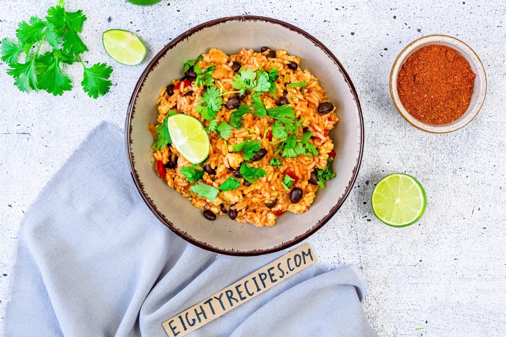Mexican Ground Turkey Rice Bowls