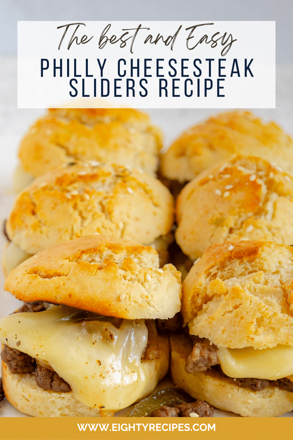 Philly Cheesesteak Sliders Recipe
