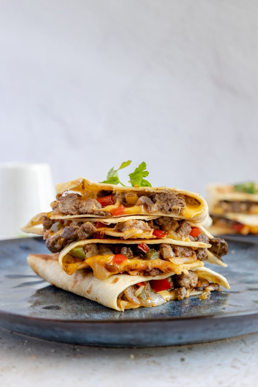 Philly Cheesesteak Quesadilla Recipe