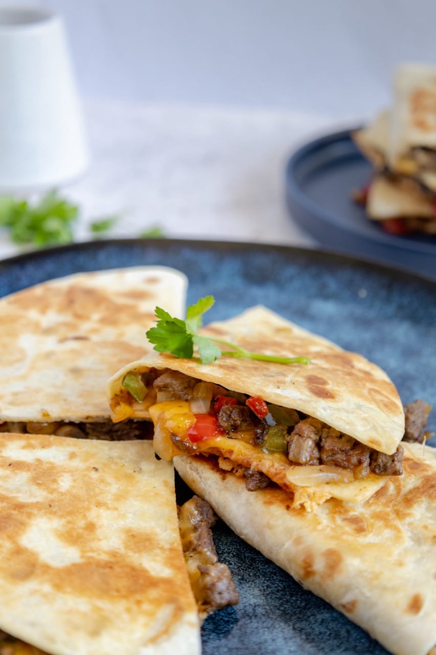 Philly Cheesesteak Quesadilla Recipe